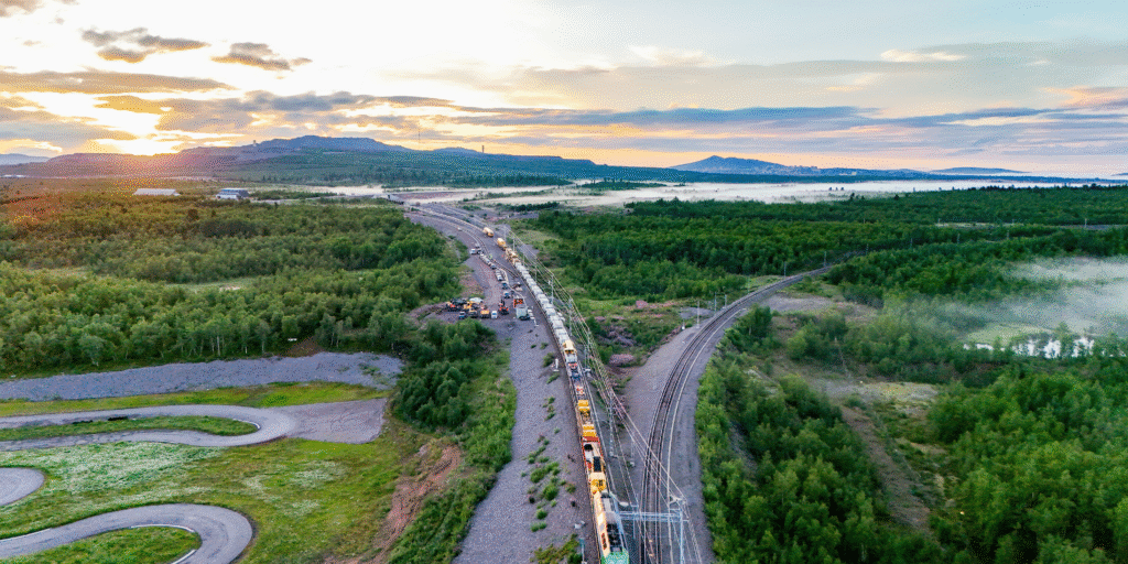 Malmbanan, Gällivare - Harrå - Infrakraft